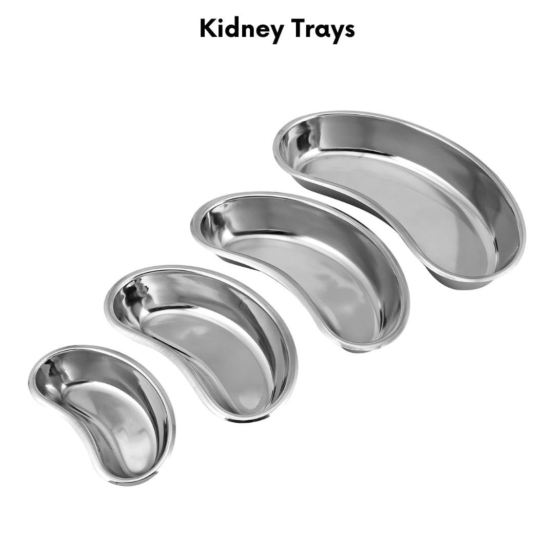 Surgical Kidney Tray Set of 4 Pcs Medical Dental Kidney Tray Kidney ...