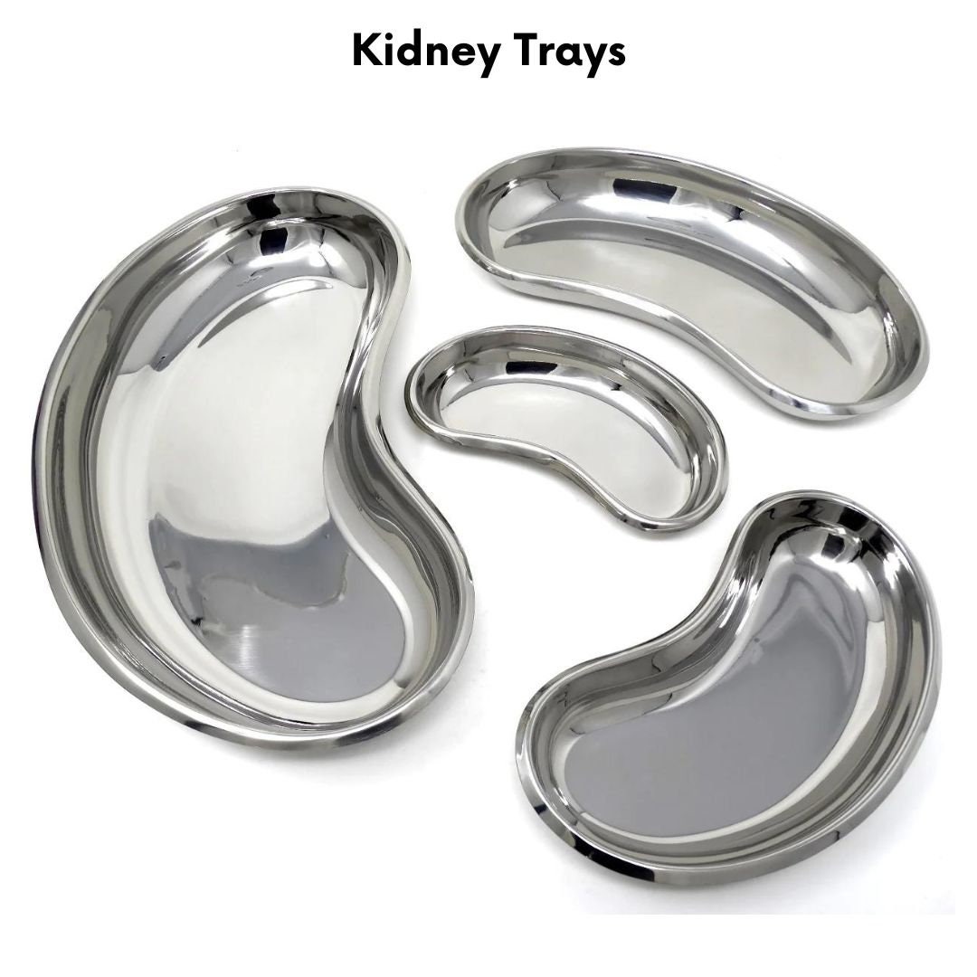 Surgical Kidney Tray Set of 4 Pcs Medical Dental Kidney Tray Kidney ...