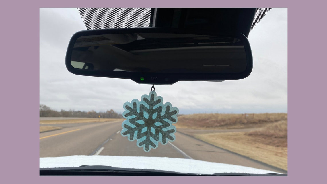 Car Freshie Snowflake - Create Your Own - Etsy