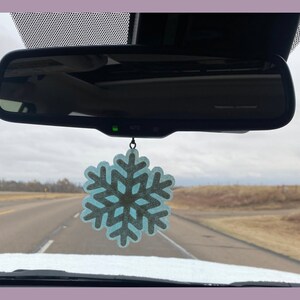 Car Freshie Snowflake - Create Your Own - Etsy