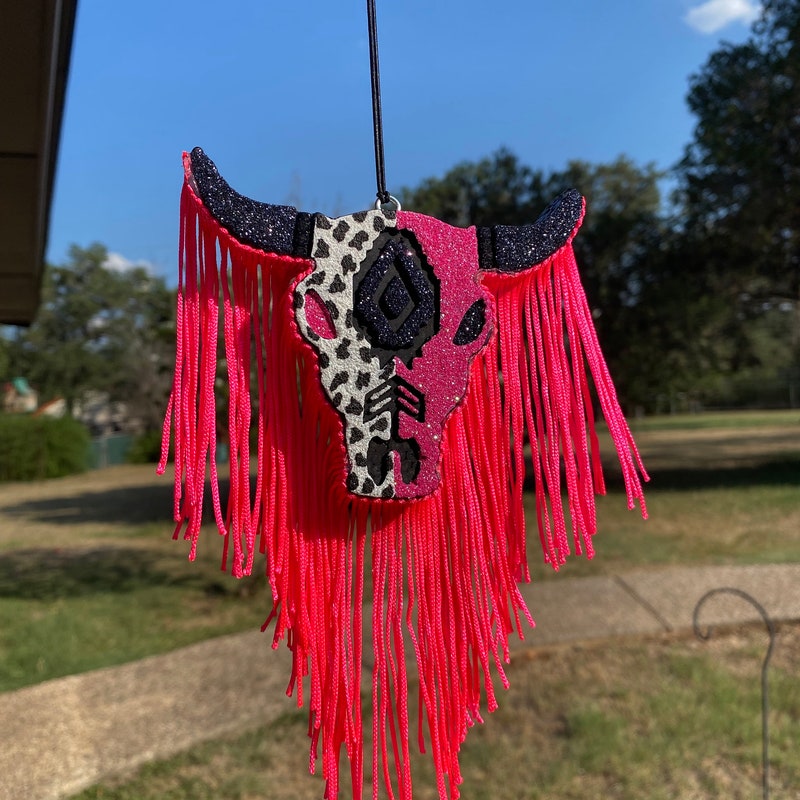 Pink Glitter Freshie Fringe - Etsy