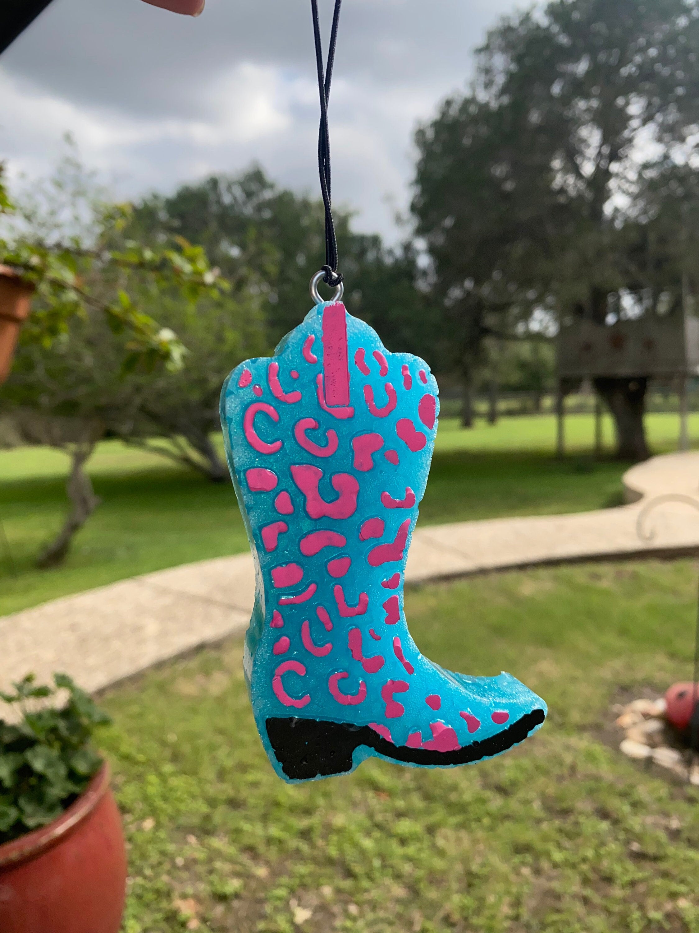 Cheetah Print Boot Car Freshie - Create Your Own - Etsy