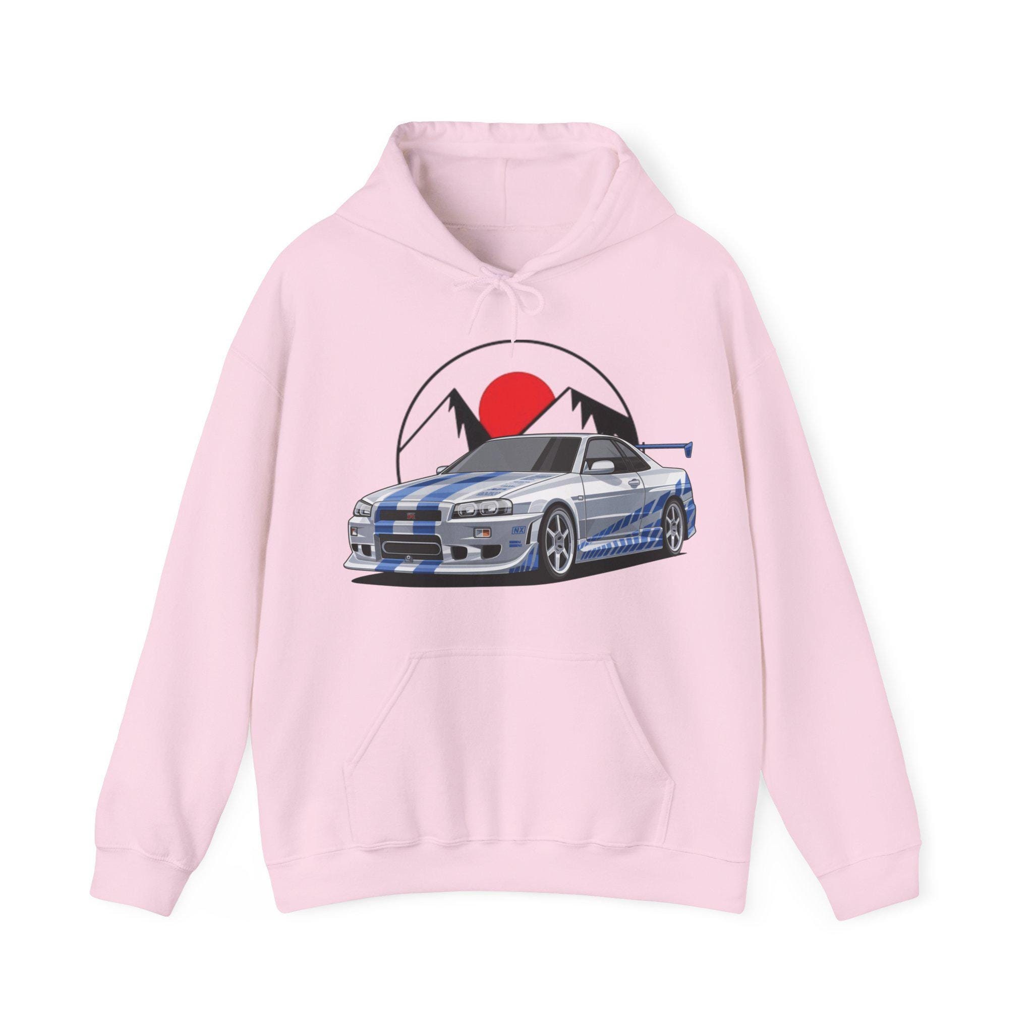 Nissan GTR R34 Skyline Fast and Furious Hoodie - Paul Walker R34 - Car ...