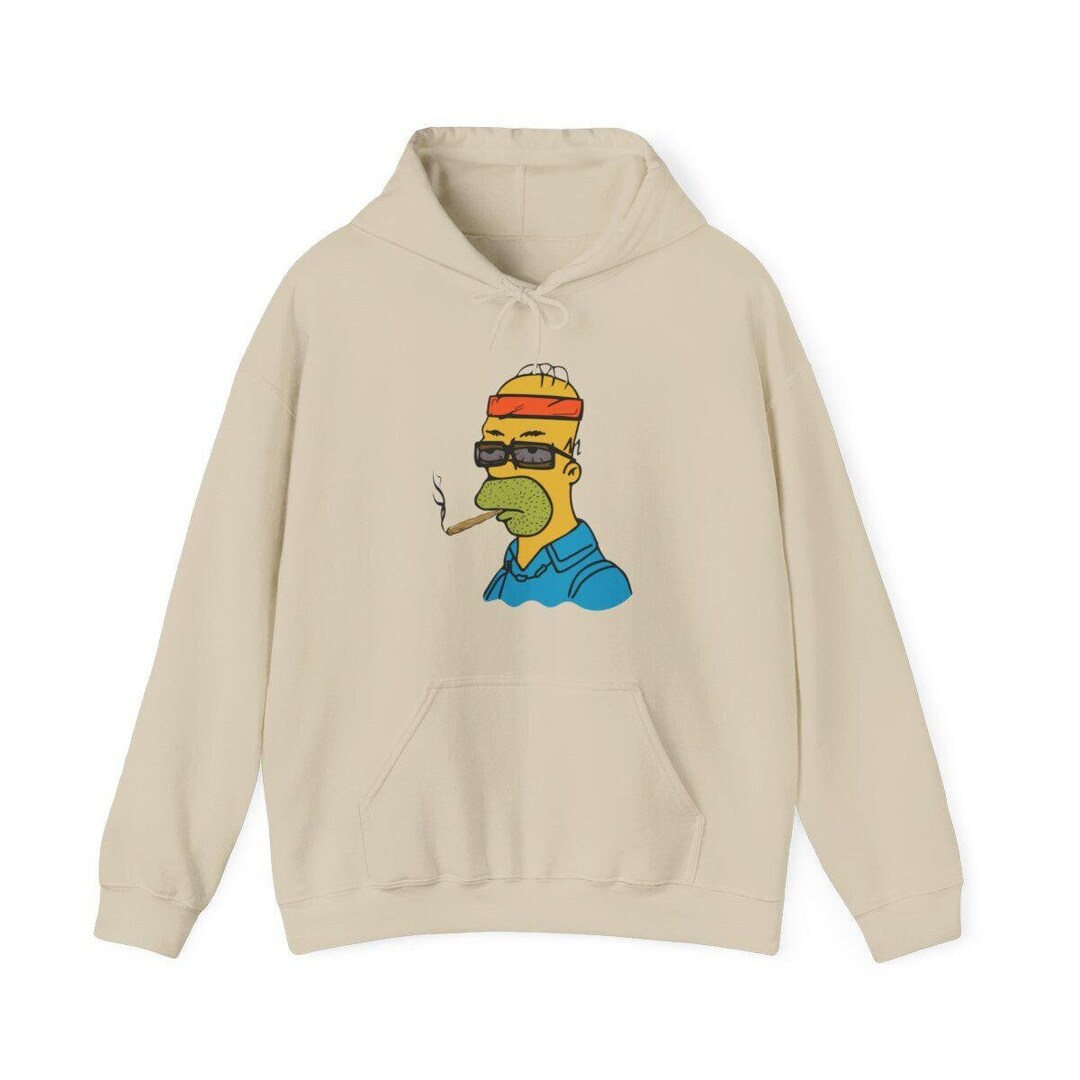 420 Simpsons Family Fun Hoodie - Simpson Cartoon Lover's Essential ...