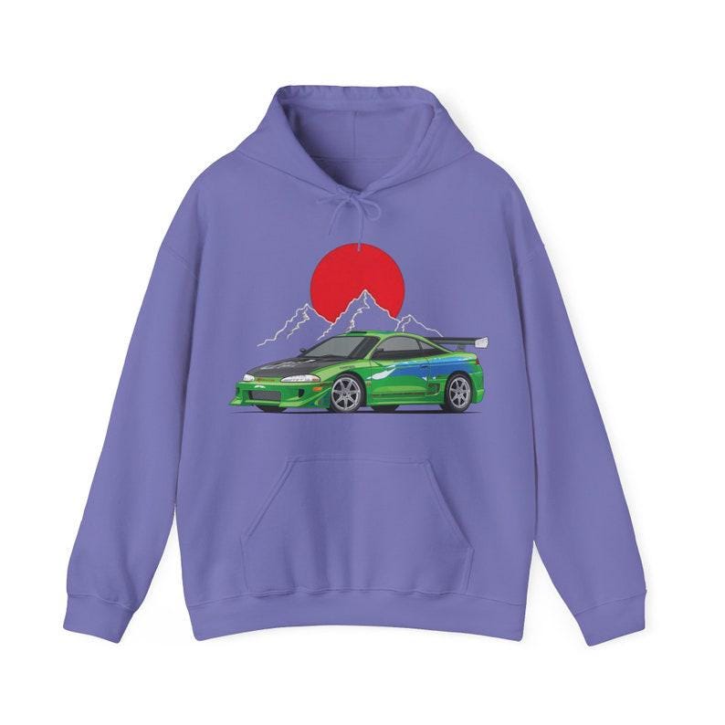 1995 Mitsubishi Eclipse Fast and Furious Hoodie - Sports Car Sweater ...