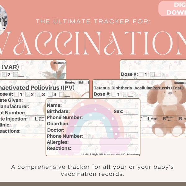 Vaccination - Etsy