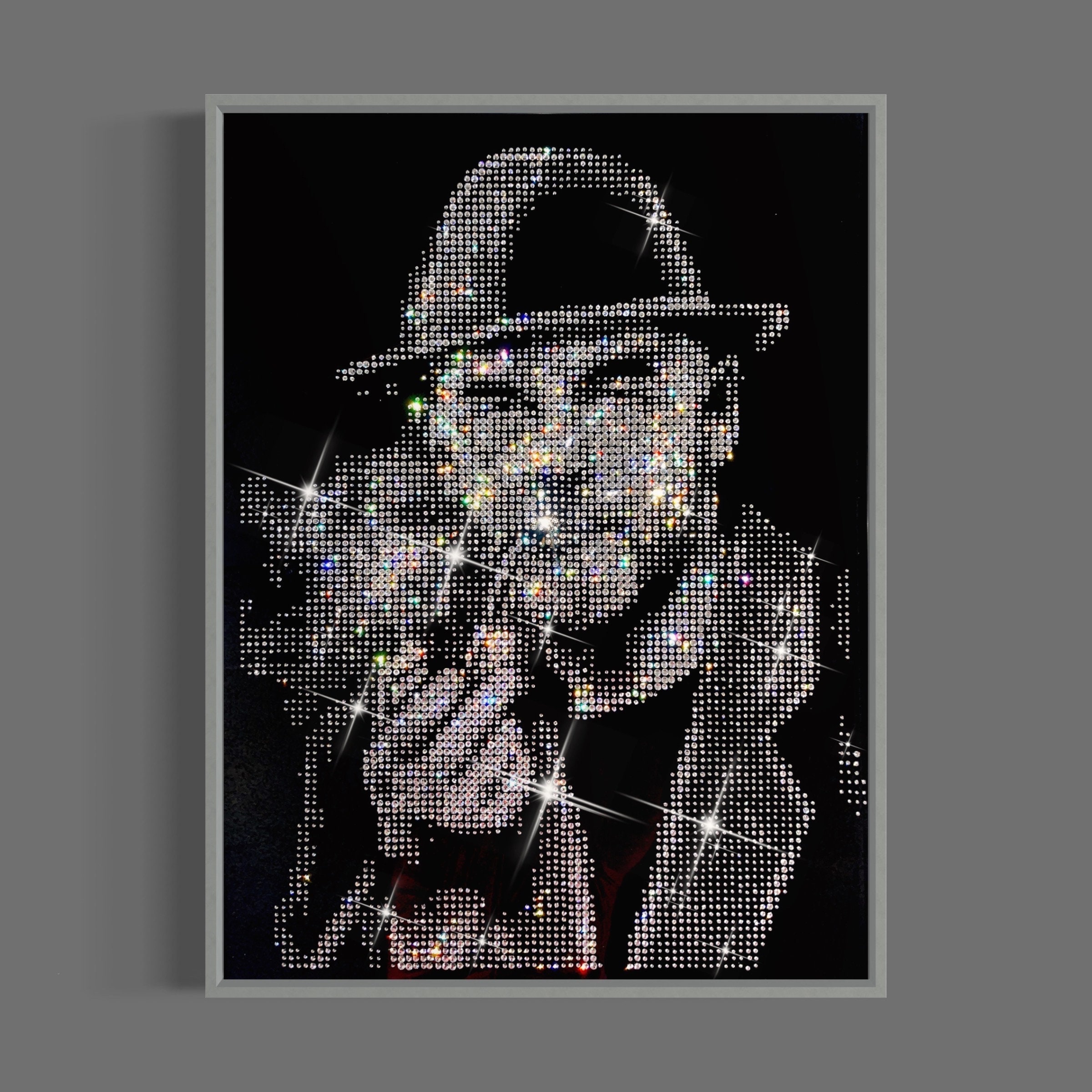 Drawing From Photo, Swarovski Portrait - Etsy