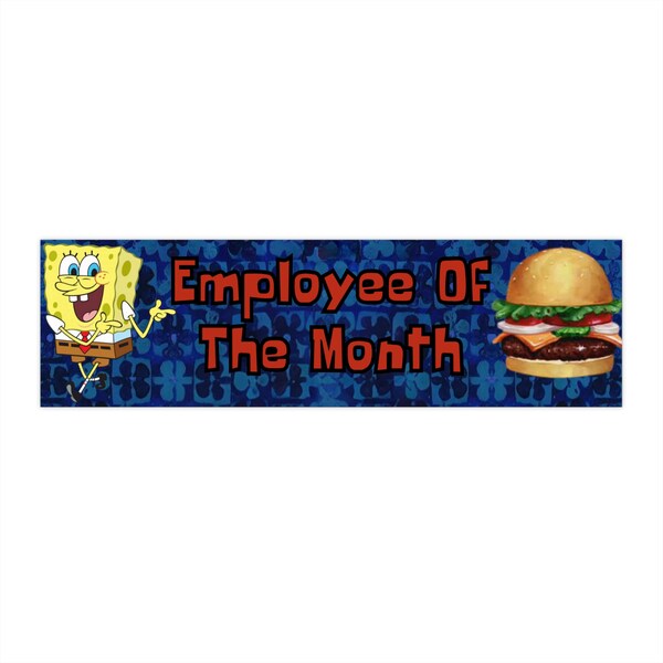 The Spongebob Sticker - Etsy