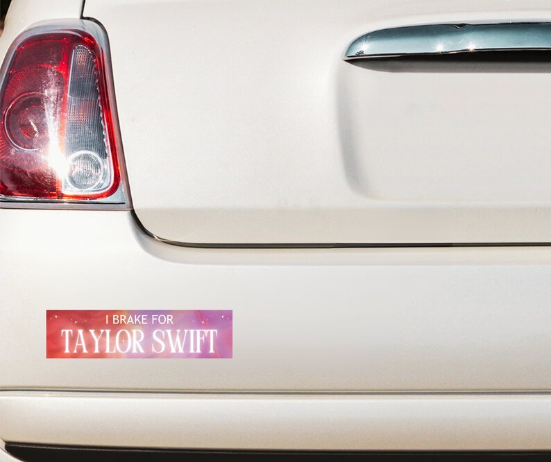 Taylor Swift Bumper Sticker, Swiftie Bumper Sticker, Taylor Swift ...