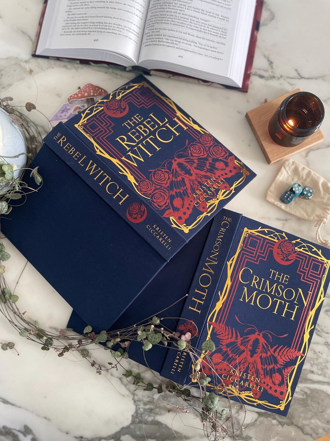 The Crimson Moth Duology Special Edition Rebind - Etsy