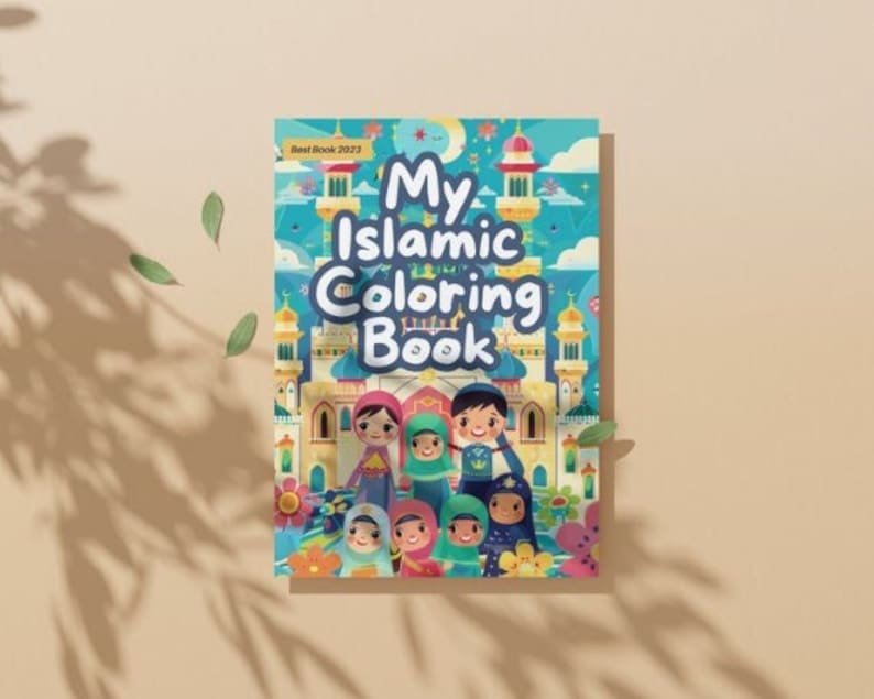 My Islamic Coloring Book for Kids: Color and Learn With Islamic ...