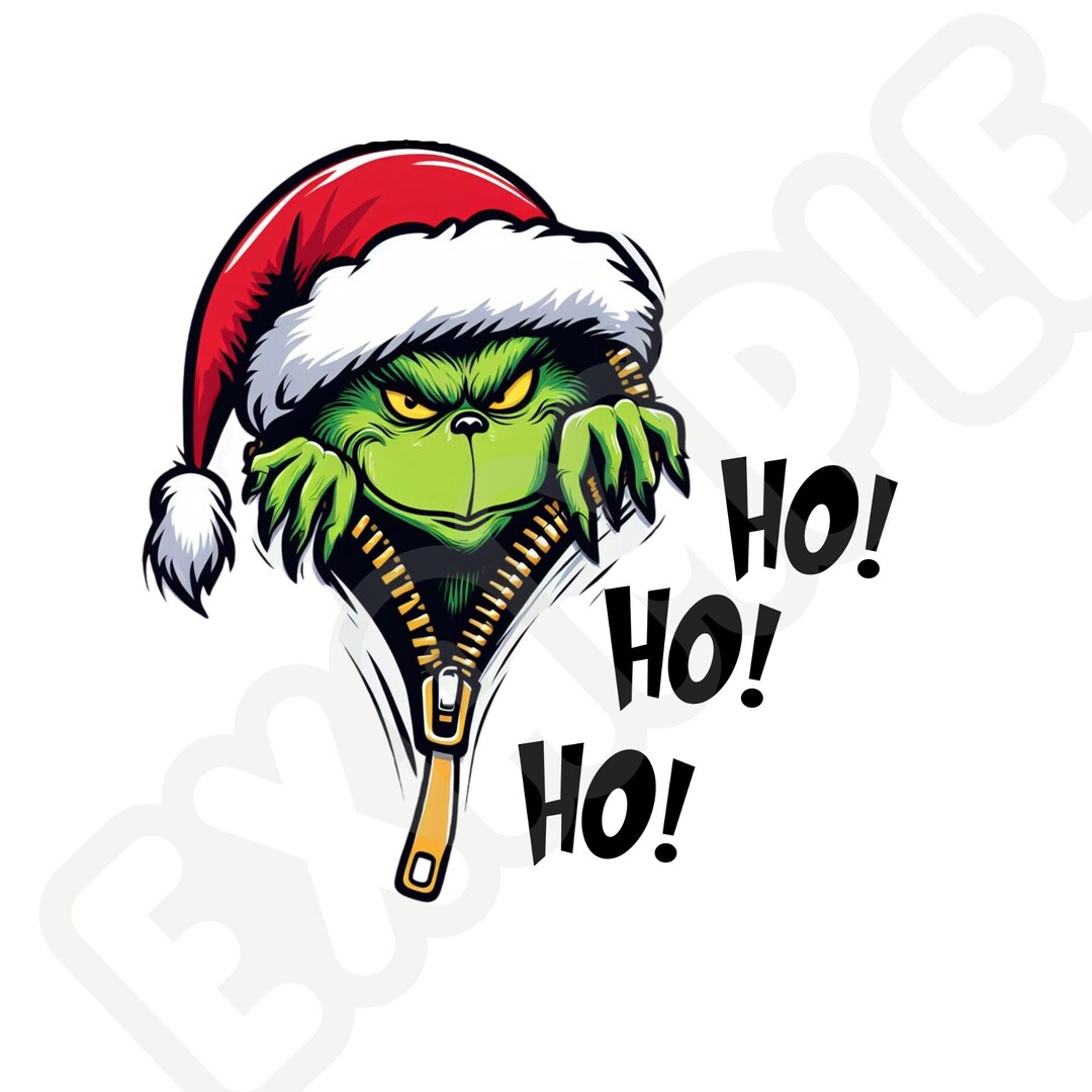 Peeking Grinch - Grinch PNG - Grinch Shirt Clipart - Grinch Sublimation ...