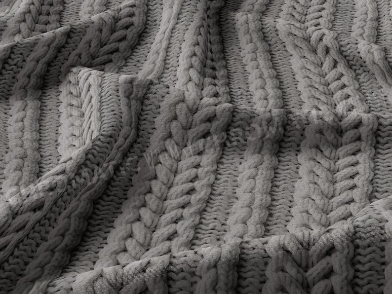 Winter Knit Sweater Texture Seamless Digital Paper - Repeat Pattern in ...