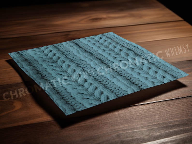 Winter Knit Sweater Texture Seamless Digital Paper - Repeat Pattern in ...