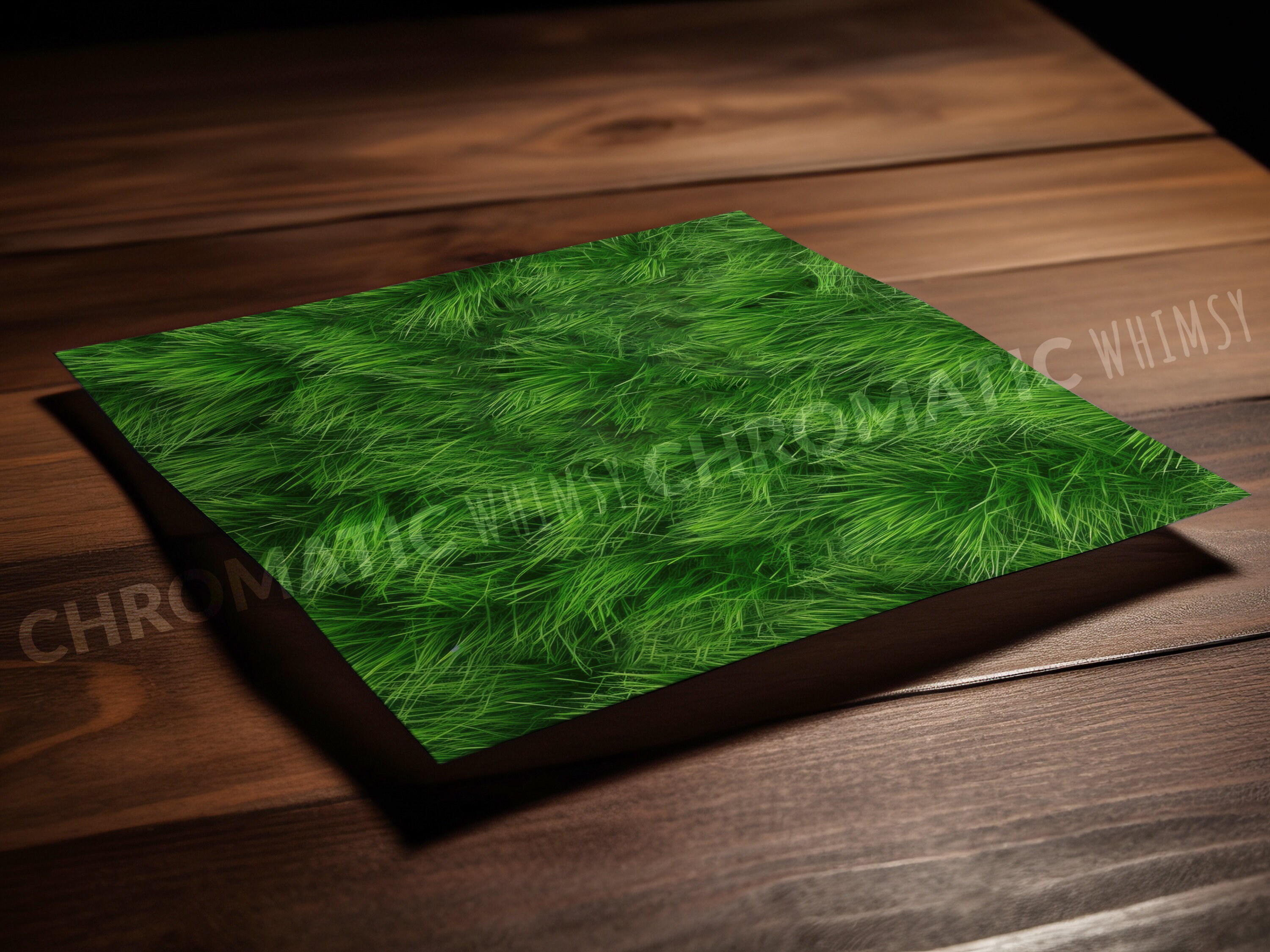 Realistic Grass Seamless Digital Paper - Repeat Pattern With Natural ...