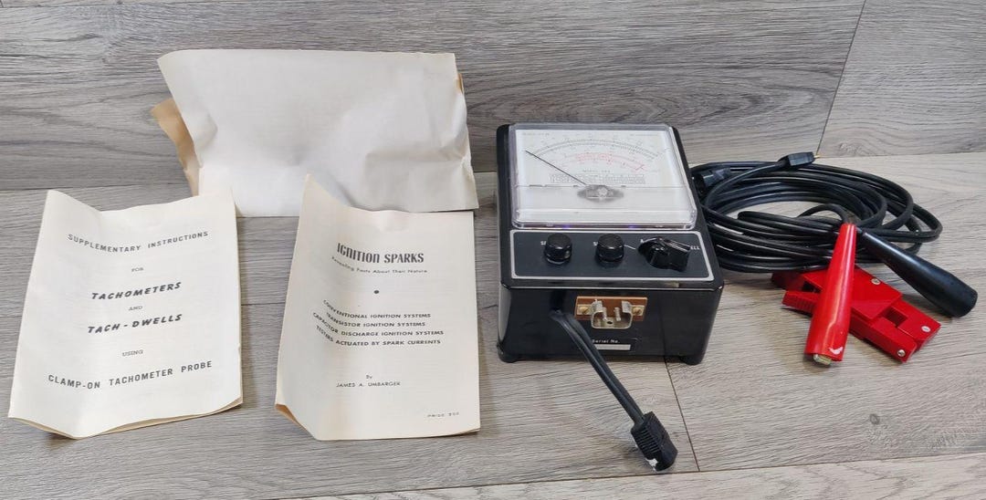 Vintage Fox Valley Instrument Co. Model 243 Tach-dwell-regulator Tester ...