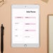 2025 Pink Daily Planner: Habit Tracker, A4 A5 Letter (PDF) - Etsy