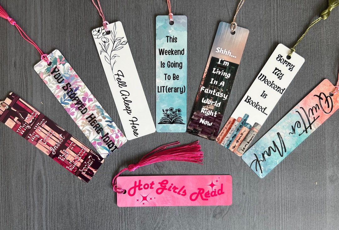Funny Metal Bookmarks | Rude Bookmarks | Book Addict Bookmark | Hot ...