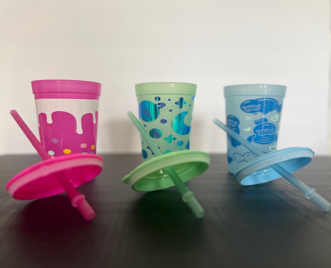 Color Changing Kids Cups With Lids | Kids Cups With Straw | COLOR ...