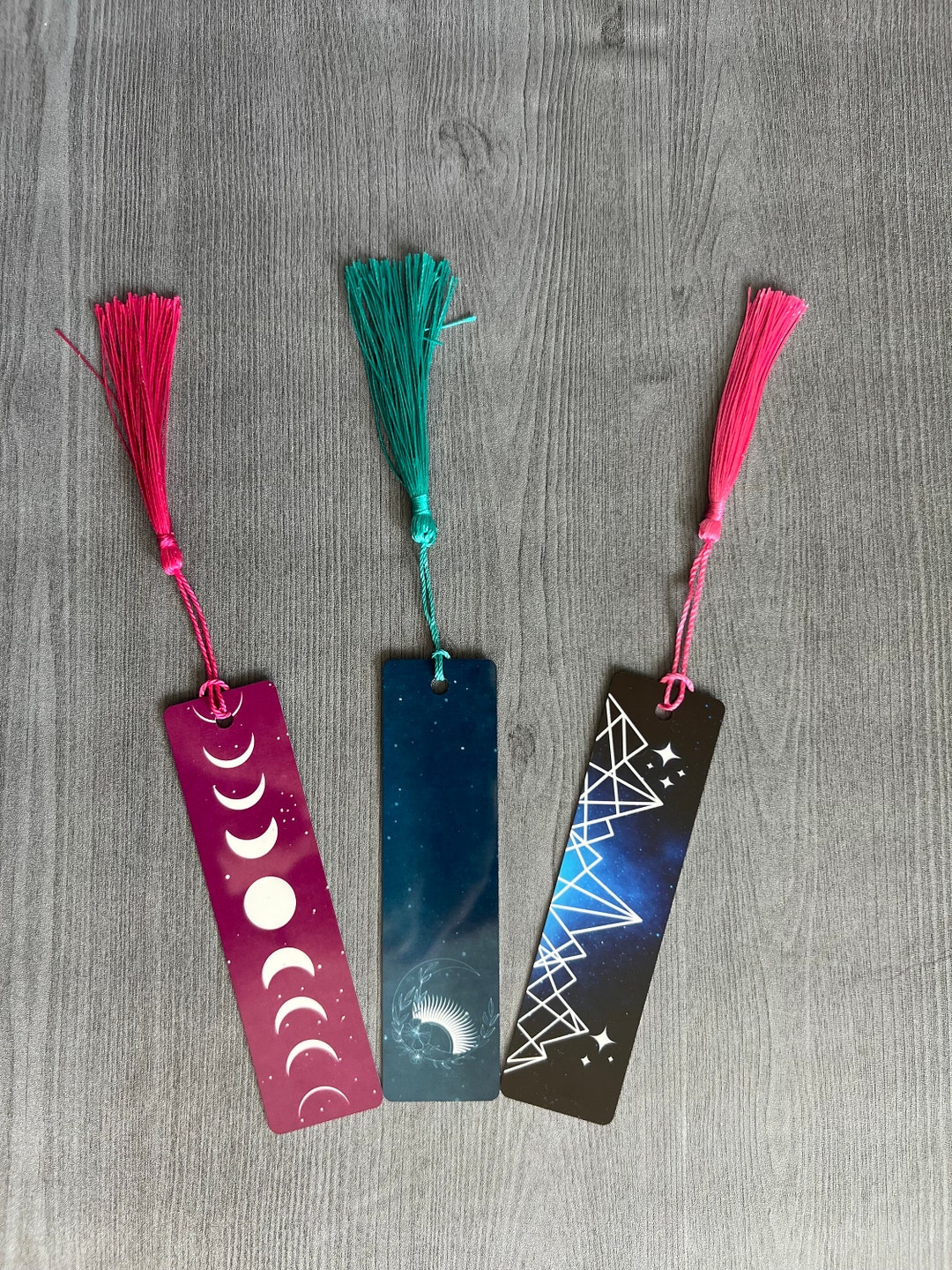 Mountain & Celestial Metal Bookmarks | Moon Bookmarks | Mountain ...