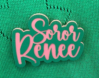 Customizable soror Lapel Pin - Etsy