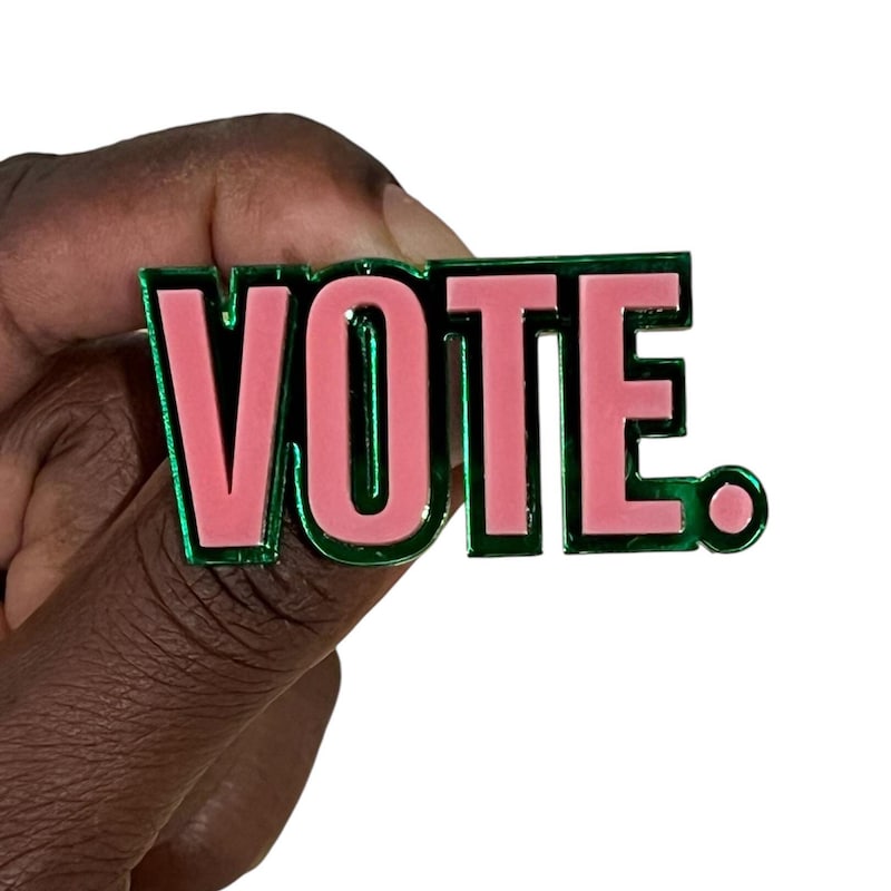 Poll Pin - Etsy