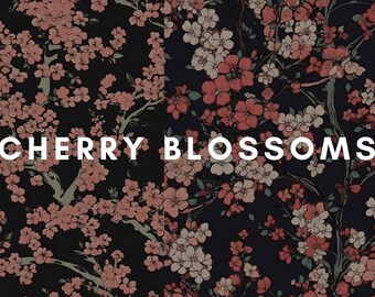 Japanese Waves Seamless Pattern Pack Set of 3 Digital Patterns for ...