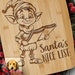 Cute Christmas Elf SVG File | Holiday Spirit Template | Vector Design ...