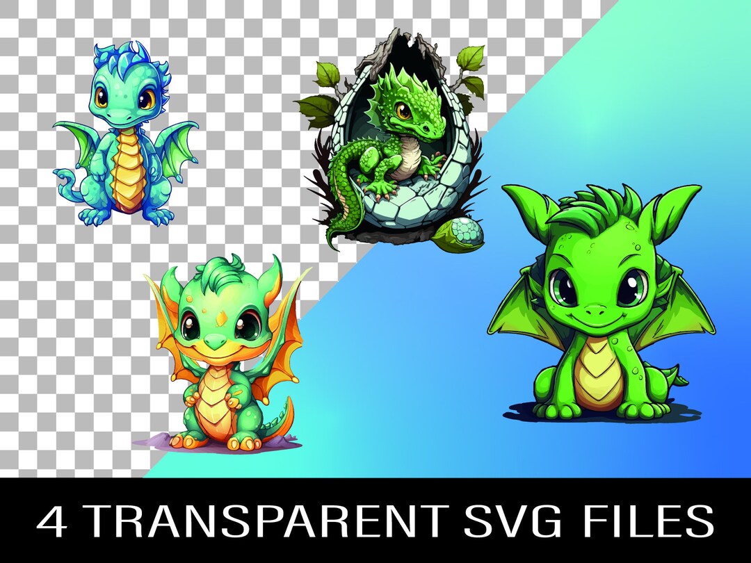 Stickers, SVG File, Cartoon, Dragon, Vector Graphics, Cute Animals SVG ...