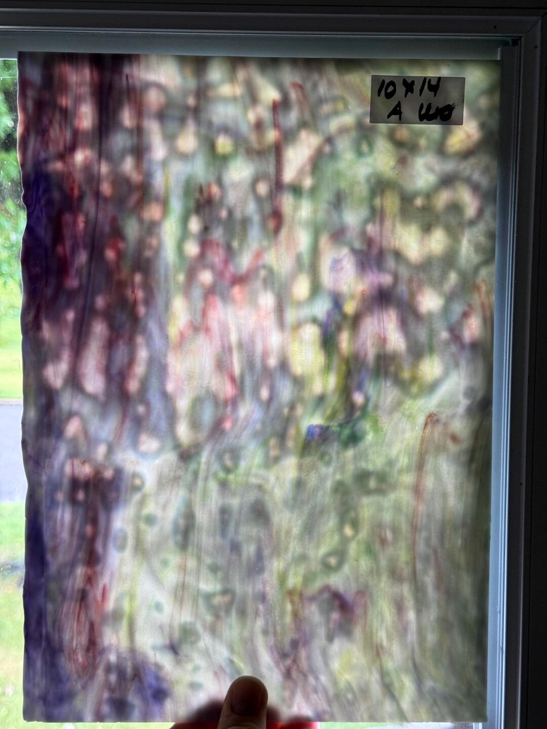 Vintage Uroboros Stained Glass Sheet, Purple/green,10x14 A - Etsy