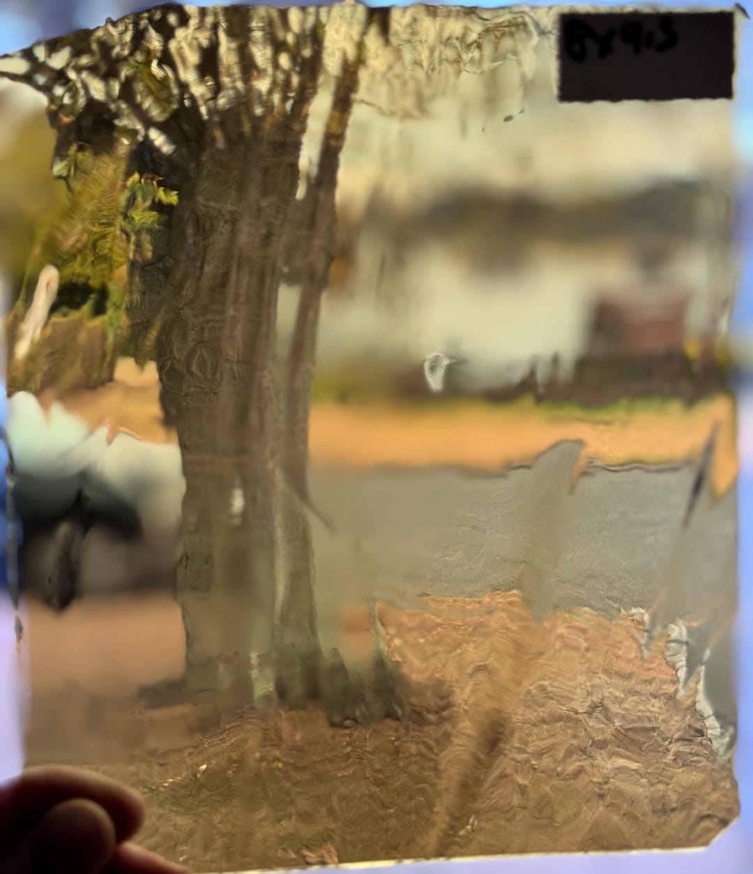 Vintage Mouth Blown Antique Sheet Glass, Gold Reamy, 8”x9.5” - Etsy