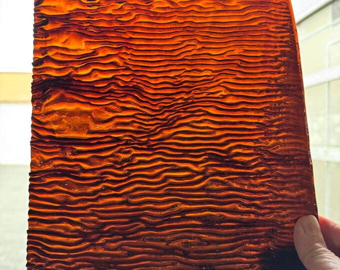 8”x12.5” Root Beer Oceana Santa Cruz Ripple - Etsy
