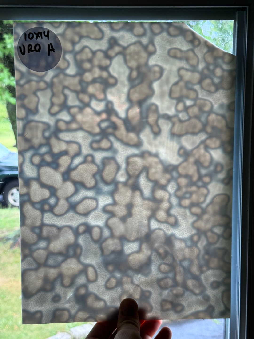Vintage Uroboros Stained Glass Sheet, Gray Mottled, 10x14 - Etsy