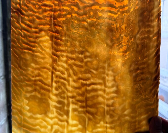 Chicago Stained Glass Sheet, Ripple,toasty Brown ,10x14 (a) - Etsy