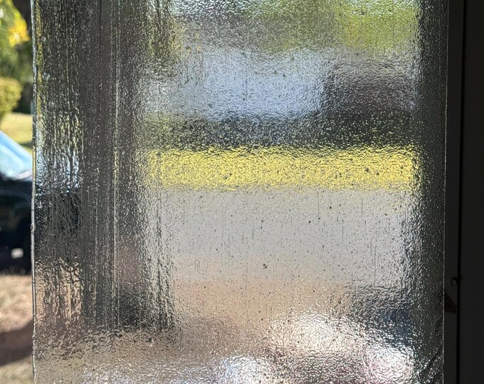 Clear Seedy Cathedral Art Glass Sheet, 10”x14” - Etsy