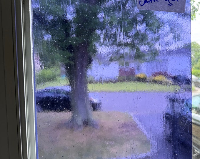 Vintage Purple Cathedral Art Glass Sheet 10x14 - Etsy