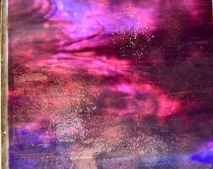 Chicago Art Glass Sheet, Very Deep Purple Mauve, 9”x14” - Etsy