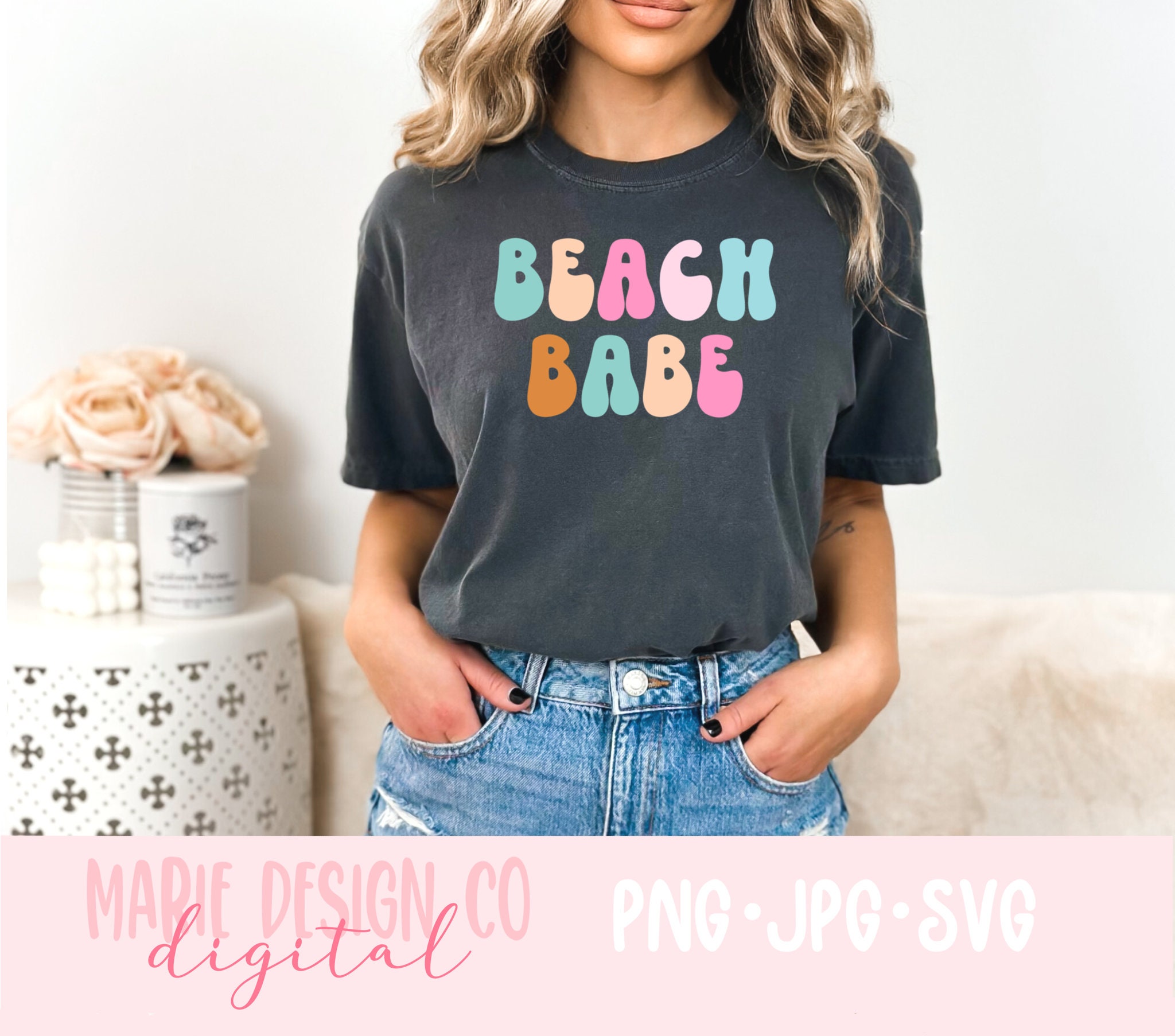 Beach Babe Svg, Beach Bum Png, Beach Tshirt Designs, Summer Vibes Png ...