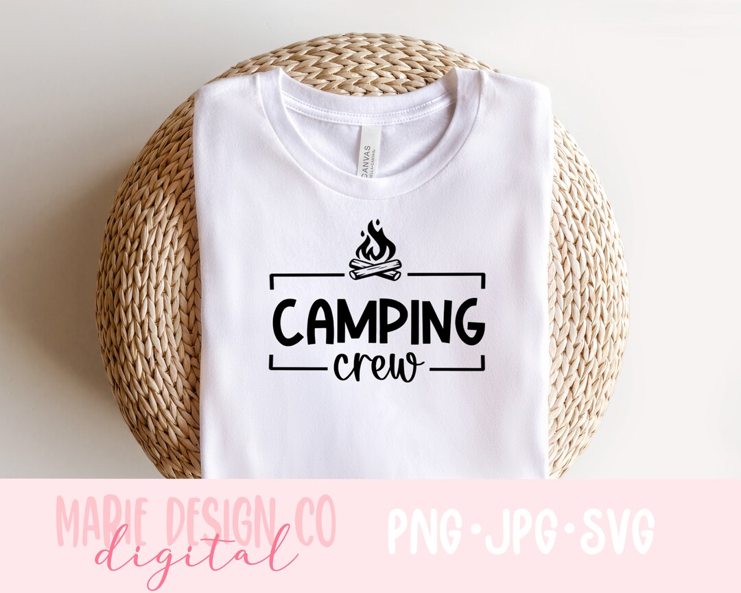 Camping Crew Svg, Campfire Svg, Family Camping Svg, Family Vacation Svg ...