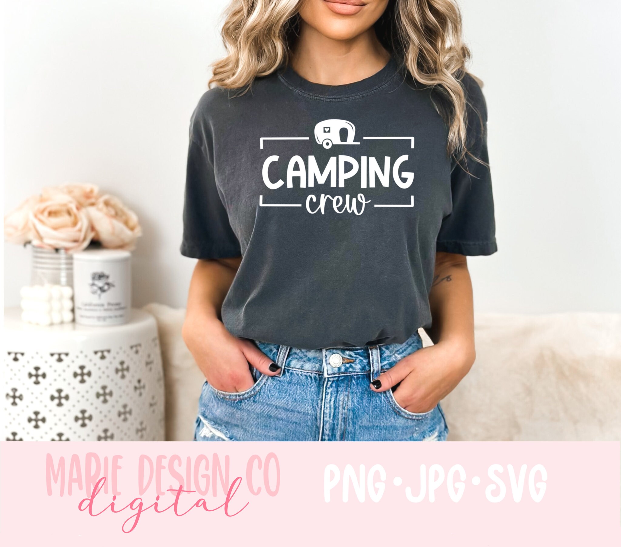 Camping Crew Svg, Campfire Svg, Family Camping Svg, Family Vacation Svg ...