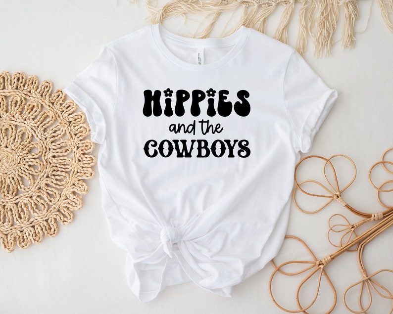 Hippies and the Cowboys Png, Western Sayings Svg, Country Music Svg ...