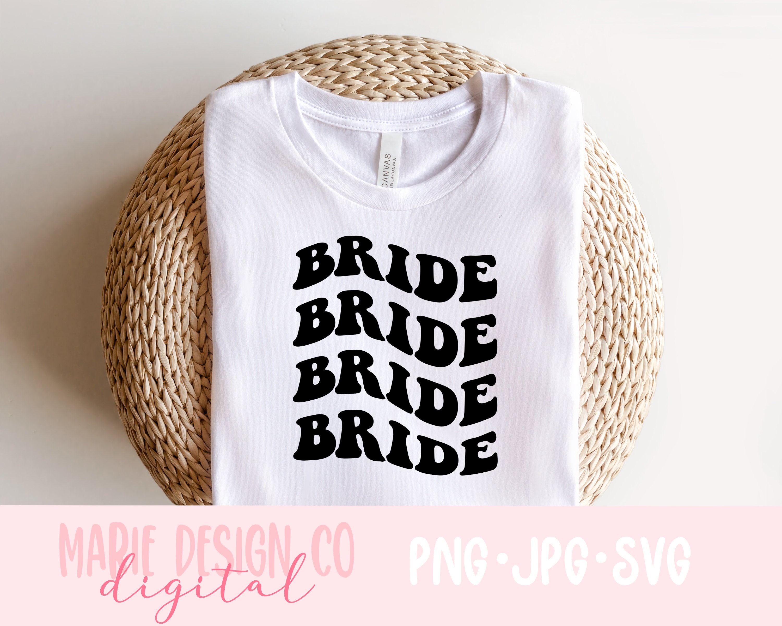 Bride Svg, Bride Svg for Shirt, Retro Bride Svg, Bride Cut File for ...