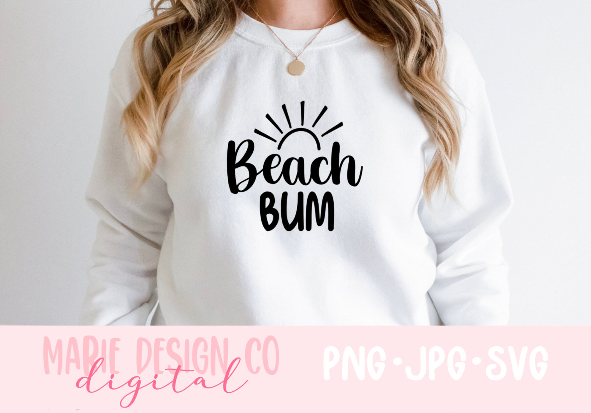 Beach Bum Svg Beach Babe Png Beach Tshirt Designs Summer - Etsy