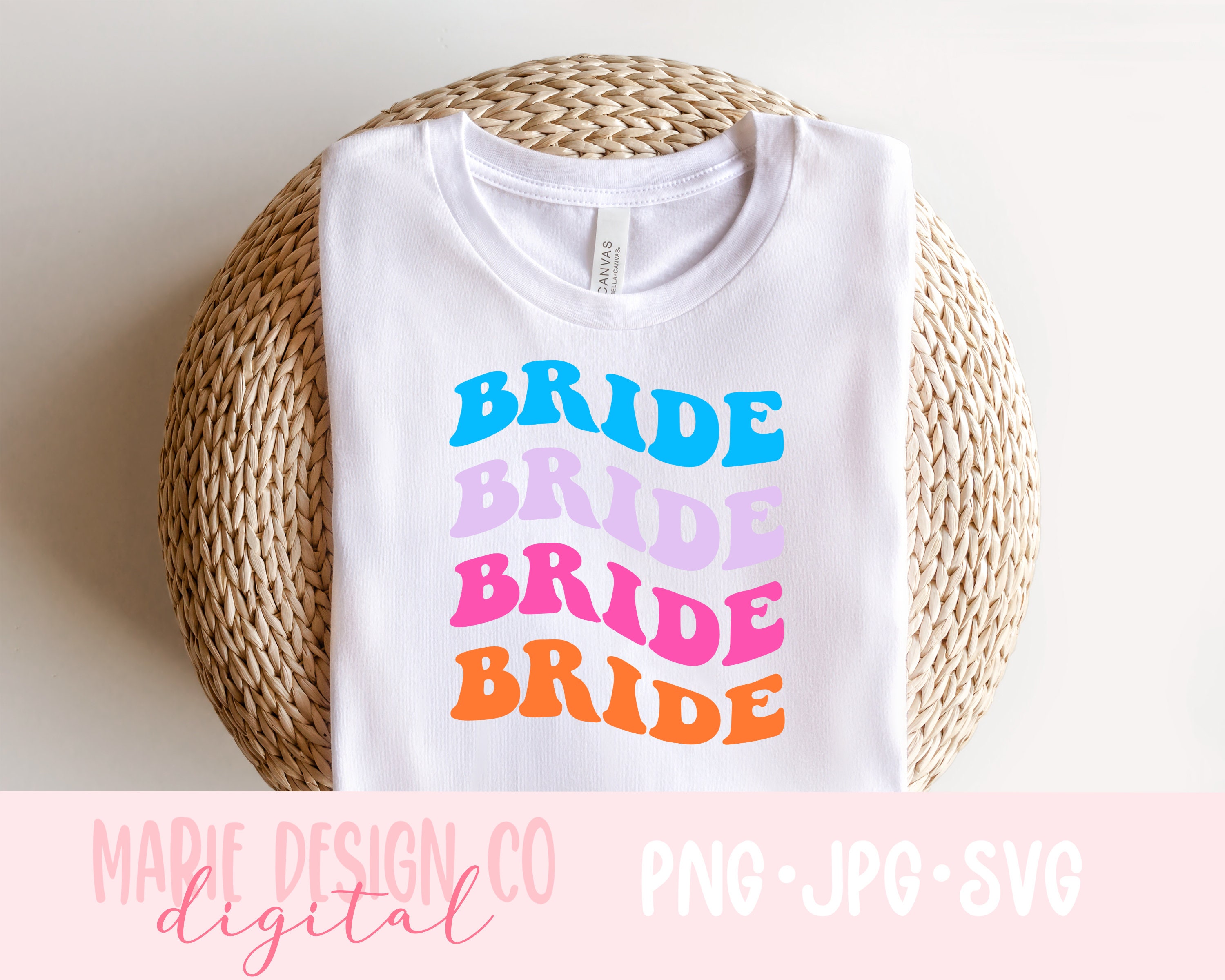 Bride Svg, Bride Svg for Shirt, Retro Bride Svg, Bride Cut File for ...