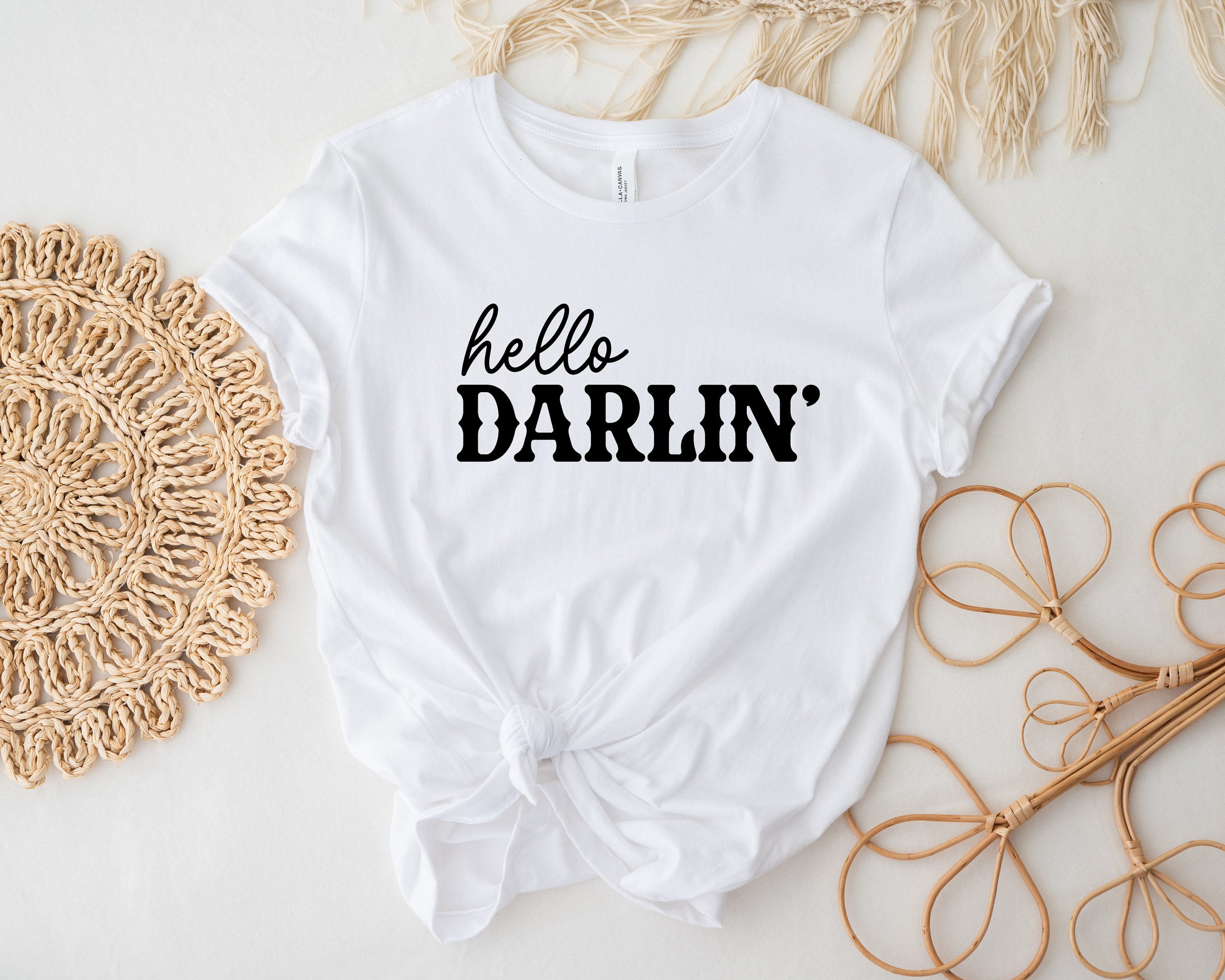 Hello Darlin Svg, Western Sayings Svg, Southern Girl Png, Country Girl ...