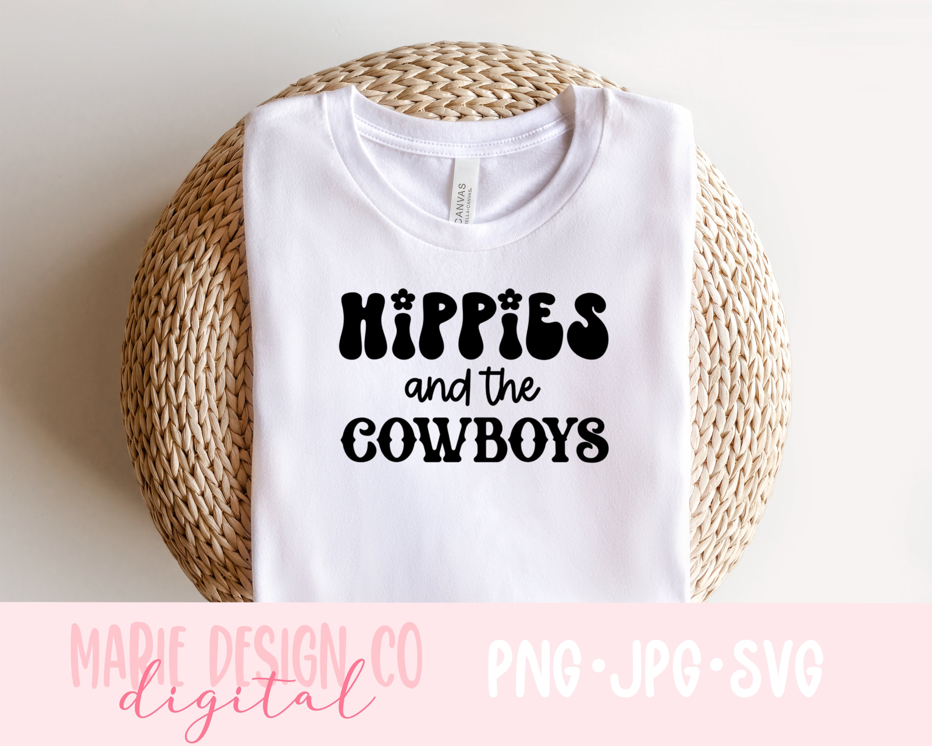 Hippies and the Cowboys Png, Western Sayings Svg, Country Music Svg ...