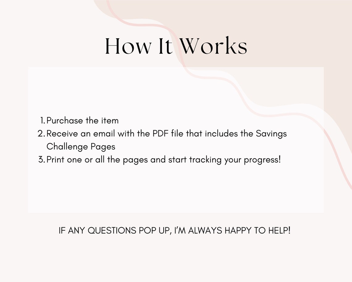 Savings Challenge Bundle | Savings Challenge PDF Download Printable ...
