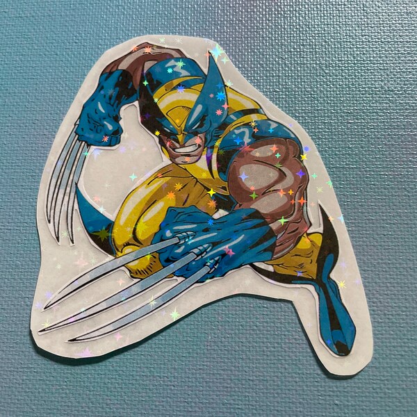 90s Wolverine Sticker - Etsy
