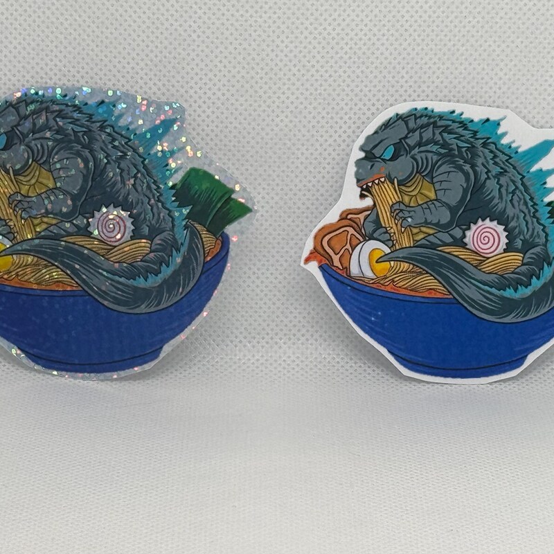 Godzilla Bumper Stickers - Etsy