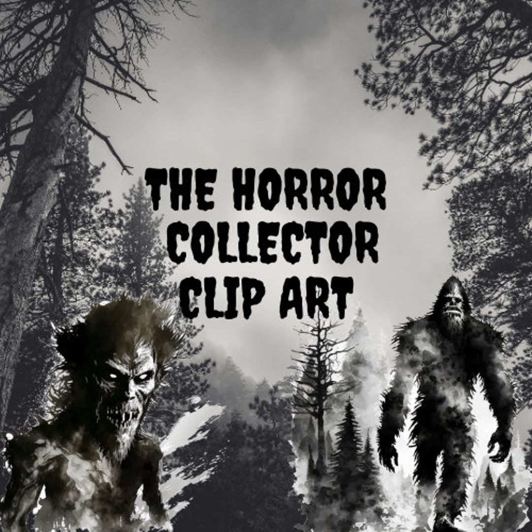 30 Pack Horror Collector Digital Clip Art Commercial Use - Etsy